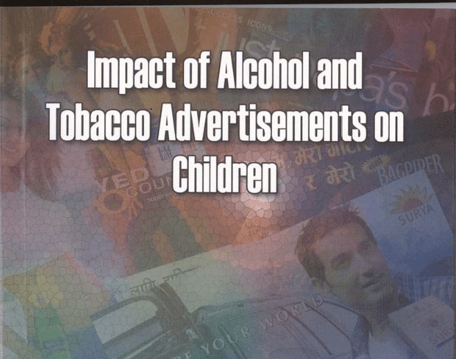 CWIN studies impact of advertisements of alcohol and tobacco on ...